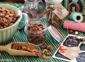 Spiced Holiday Nuts {Easy & Delicious Homemade Gift-in-a-Jar} - The ...